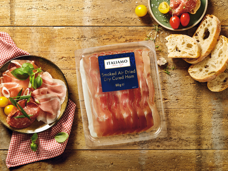 Akcia na Údená šunka za 1,49 €, Taliansky týždeň - od Pondelka v Lidl ...